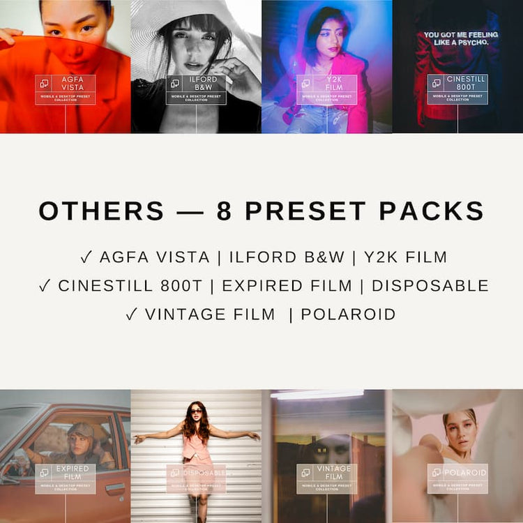 Influencer Bundle — 26 Lightroom Preset Packs for Professional Edits ...